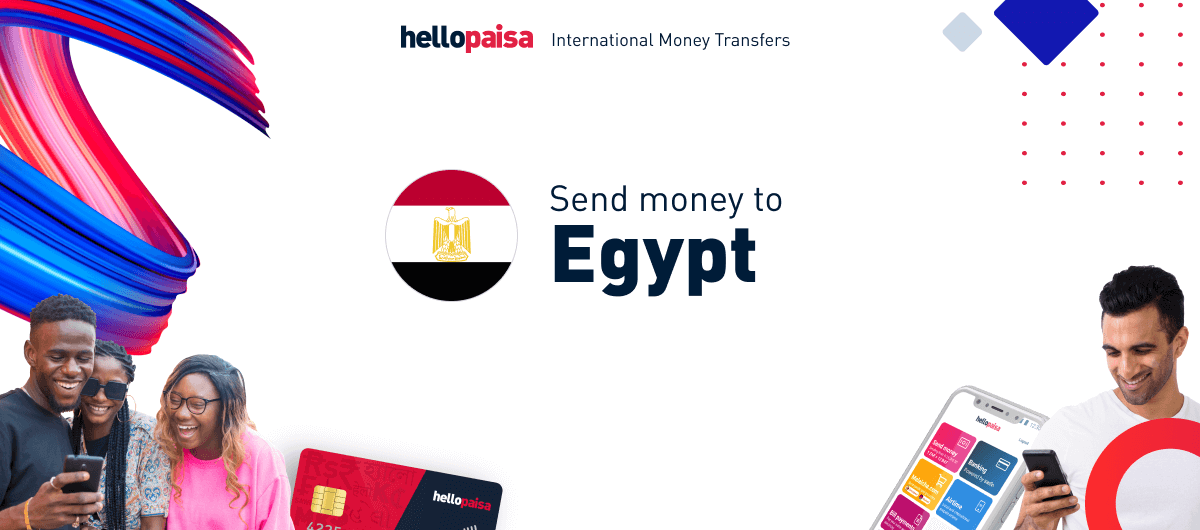 Send cash to Egypt - Hello Paisa